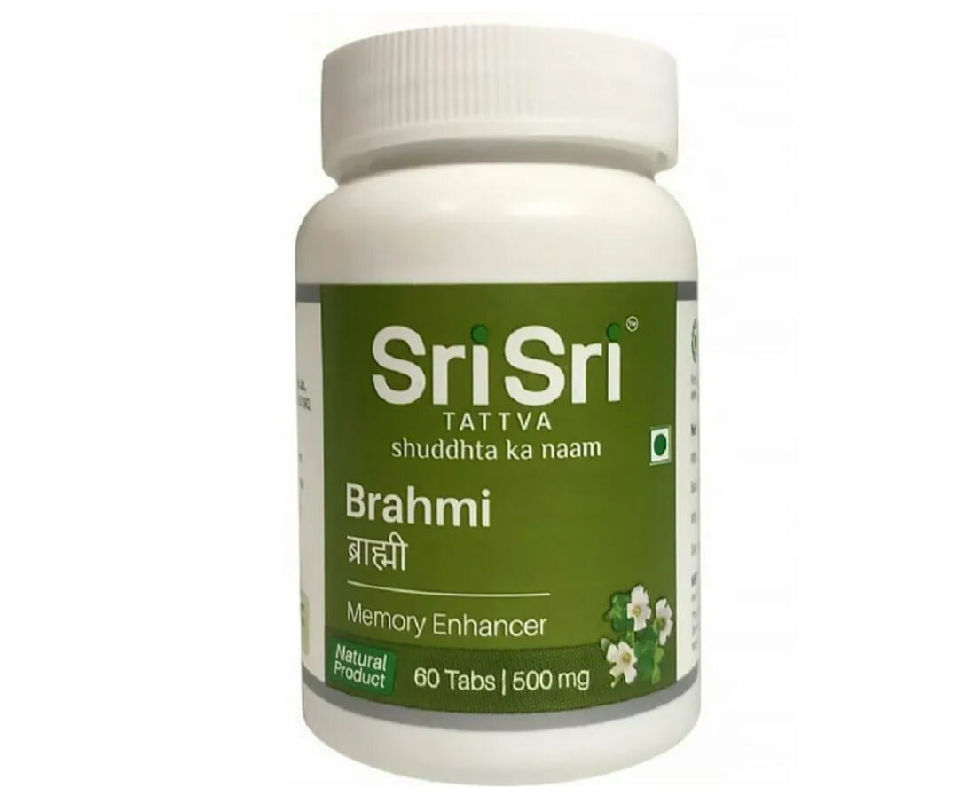 Пилюли Brahmi Sri Sri ( Брахми) 60 Шт (Oxan)