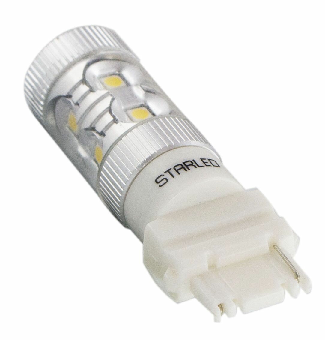 Светодиодная лампа 3156 P27W W2,5x16d для заднего хода габаритных огней 12-24 VDC белый цвет STARLED 8G 3156 White