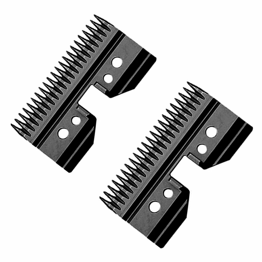 Набор лезвий для триммера OwnLifeYF, черные, нержавеющая сталь Черный, 2pcs Steel Blade