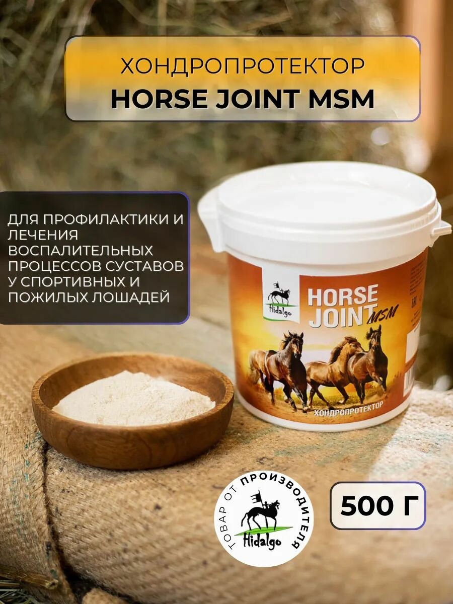 Подкормка Horse Joint MSM, 500гр
