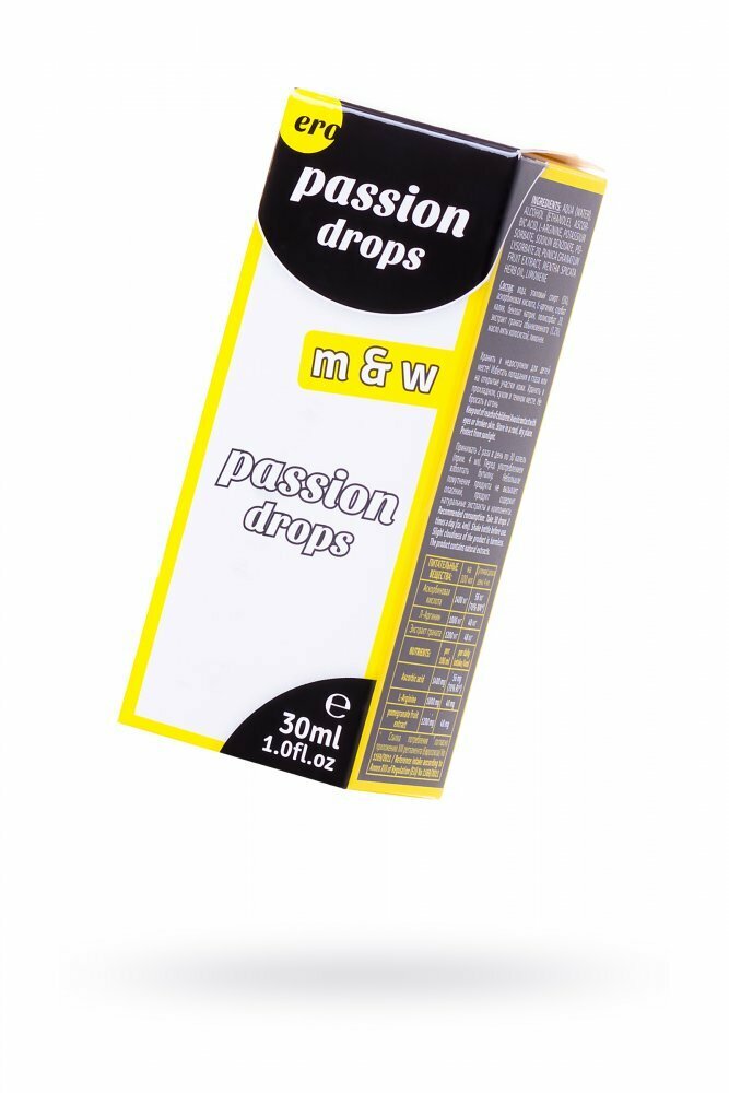 Капли для повышения либидо «Passion Drops» с гранатом и L-аргинином, 30 мл
