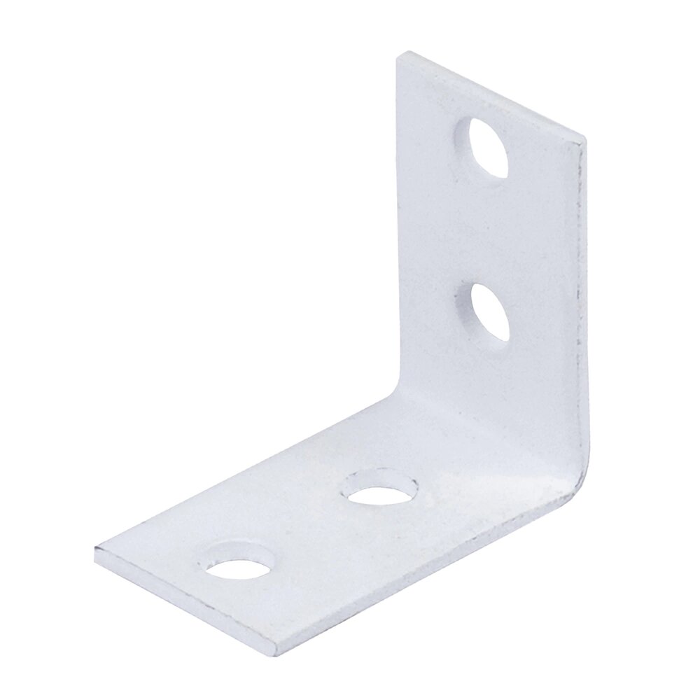 Уголок мебельный 25x25x17x1,5 мм белый