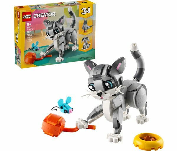 Конструктор LEGO Creator 31163 Игривый котенок 3 в 1 (Lego 31163)