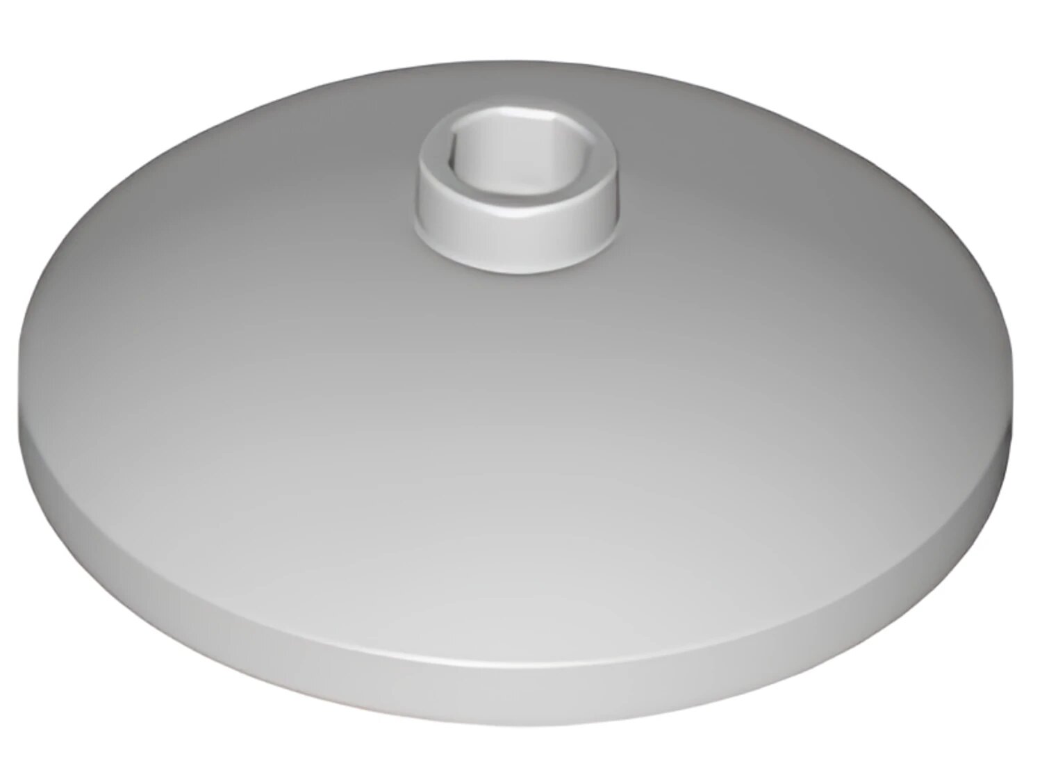 Деталь LEGO Круг Lego Dish 3 x 3 Inverted (Radar) 43898 (15587, 33688, 35268, 44882, 56640) Light Bluish Gray U