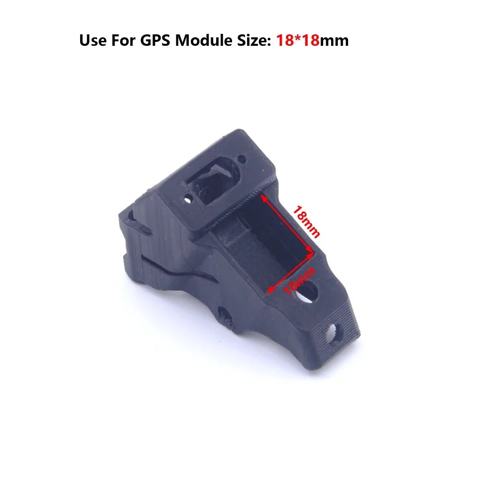 3D-печатный GPS-модуль для дрона PHISITAL black 18x18 GPS