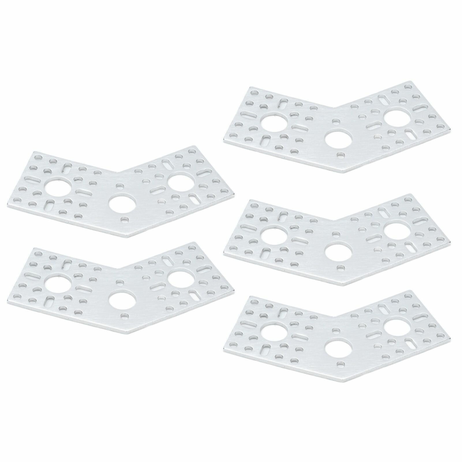 Алюминиевая перфорированная пластина для крепления робототехники, 3108-0002-0003