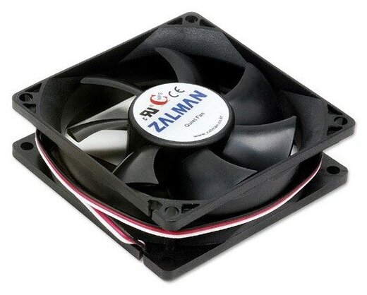 Вентилятор Zalman ZM-F1 Plus (SF) 80mm 3-pin 20-23dB 85gr Ret