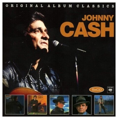Компакт-Диски, Sony Music, Legacy, Columbia, JOHNNY CASH - Original Album Classics (5CD)