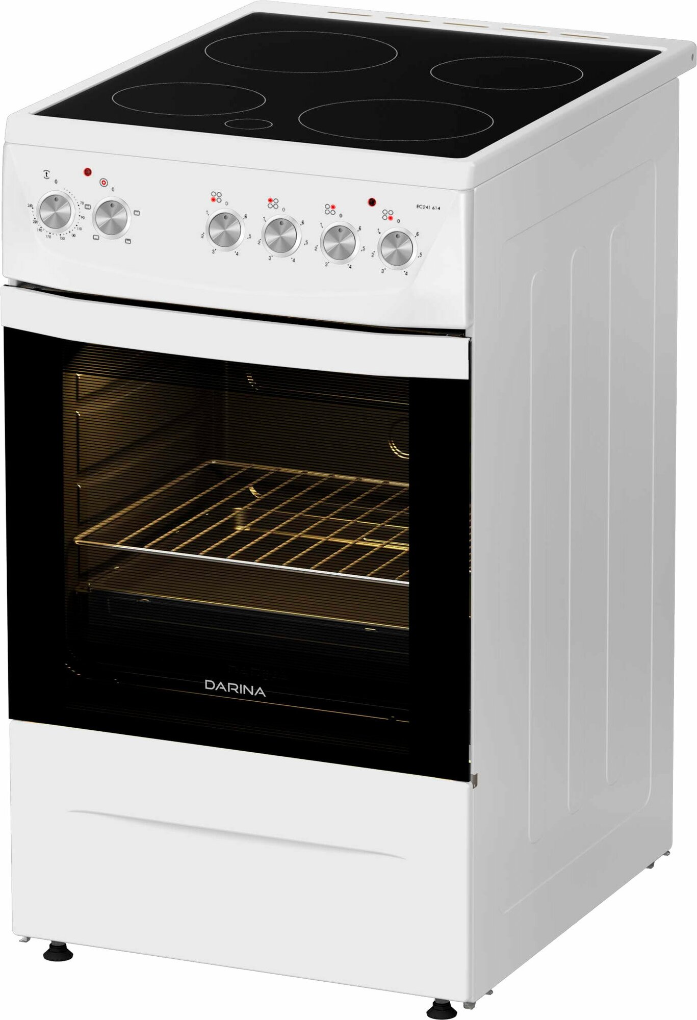 Плита эл. DARINA 1D5 EC 241 614 W белый