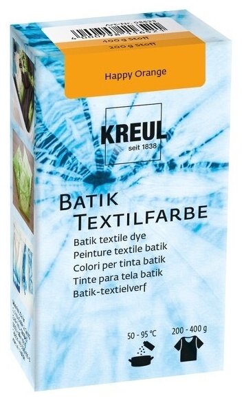 Краситель порошк. горячей фиксации "Javana Batik" оранжевый