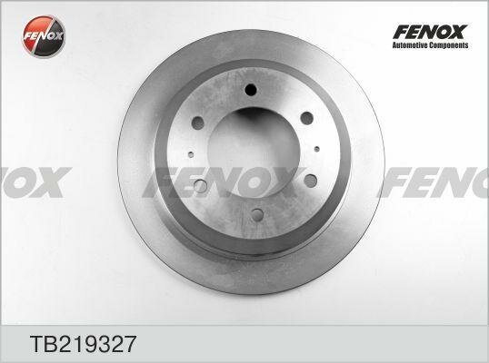 Диск тормозной зад прав лев Fenox TB219327