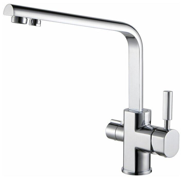 Смеситель с подключением к фильтру KERN Хром