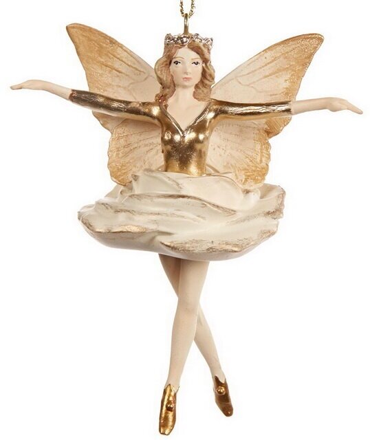 Елочная игрушка Фея Малена - Кремовая Рапсодия 11 см, подвеска, Goodwill, D46001-1