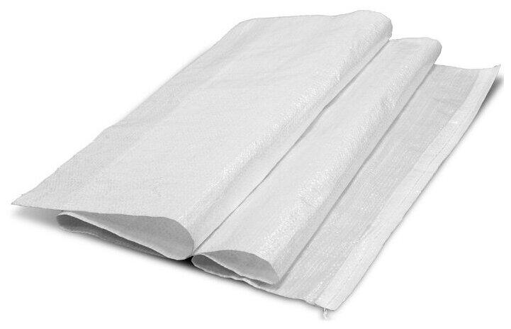 Мешок для строительного мусора 55х105 см белый (шт)