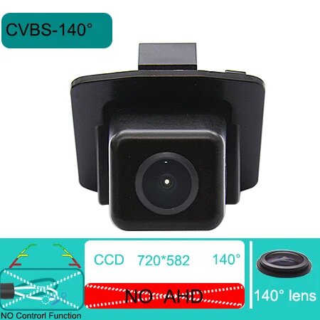 Автомобильная камера заднего вида CVBS-140, 140°