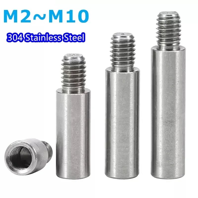 Нержавеющие стойки M2 M2.5 M3 M4 M5 M6 M8 M10 M5-8(3pcs), 80mm