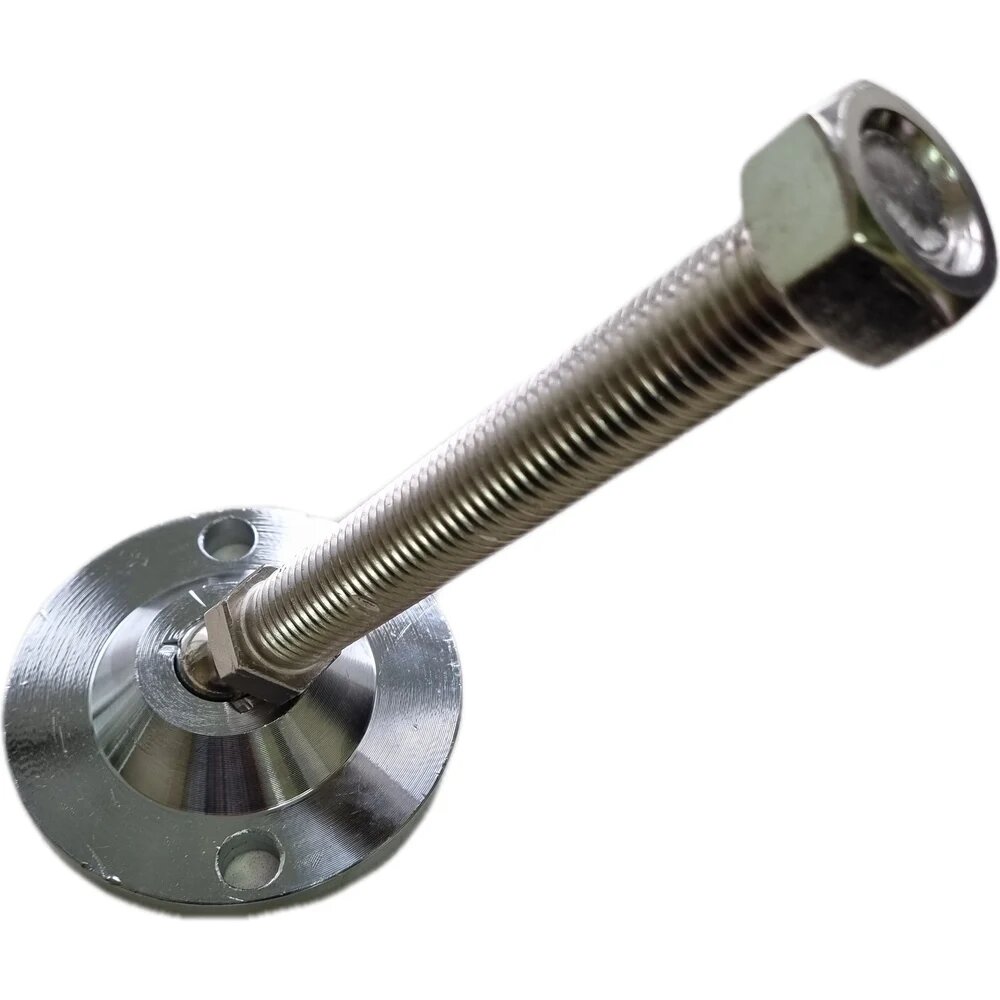 Шарнирная регулируемая опора UnitMC 100хМ20х100 (основание сталь, винт сталь) 400203 100xM20x100