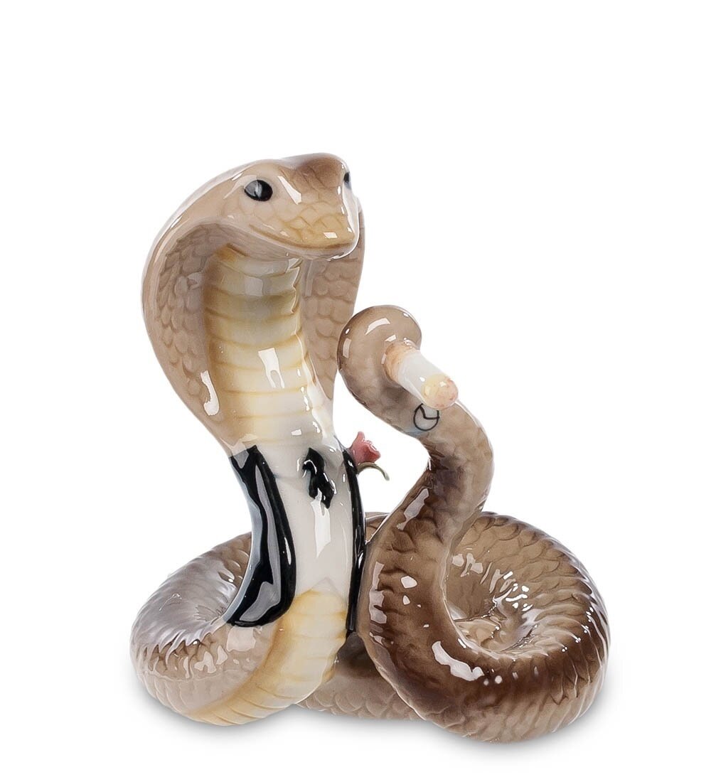 Фигурка декоративная Pavone Змея-Босс мал.