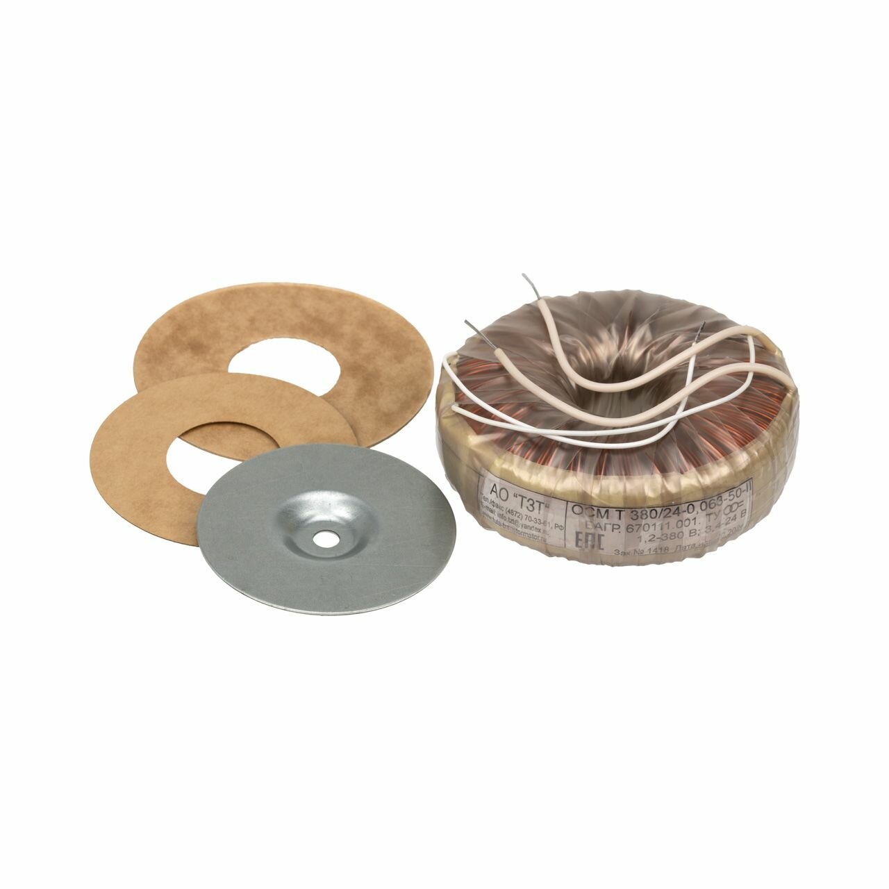 626 Понижающий трансформатор ОСМ Т-380/24-0,063-50