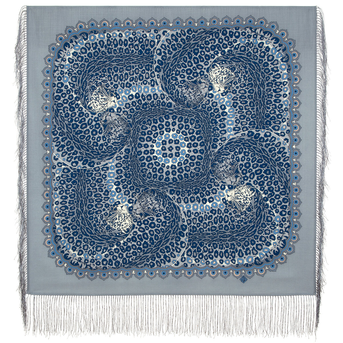 Платок Павловопосадская платочная мануфактура Базовая коллекция для женщин