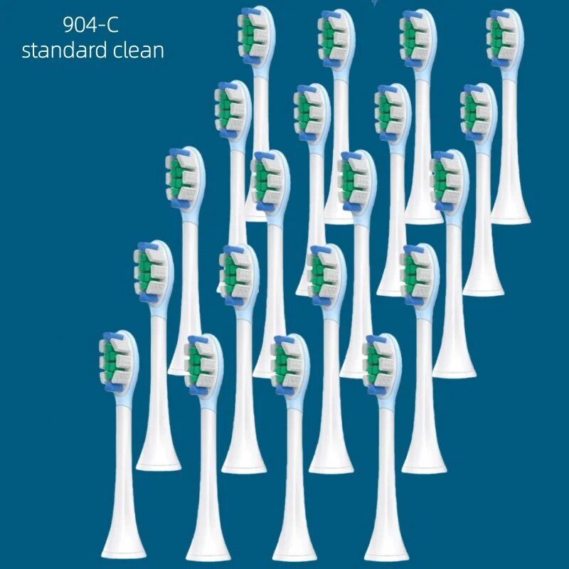 Насадки для зубных щеток Philips Sonicare, 9 шт. 20pcs 904-C