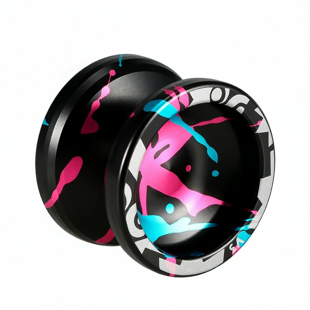 Maic Yoyo V3 Unresponsive Aluminum Alloy Yo-yo CNC lathe, Material Aluminum Alloy, Color As the picture show, Weiht 65.7 , Ae 8 +, Diameter 55 mm, Width 40.12 mm, Bearin 8 ball KK bearin, Bearin Size Size C, Strin Trick 1A,3A,5A, Strin Lenth