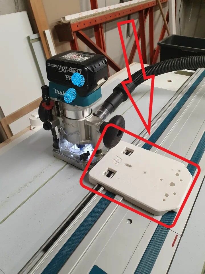 Адаптер Makta к шине Festool — фото 1