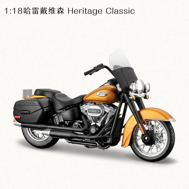 Машинки металлические Maisto 1:18, 2023 Harley-Davidson Heritage Classic