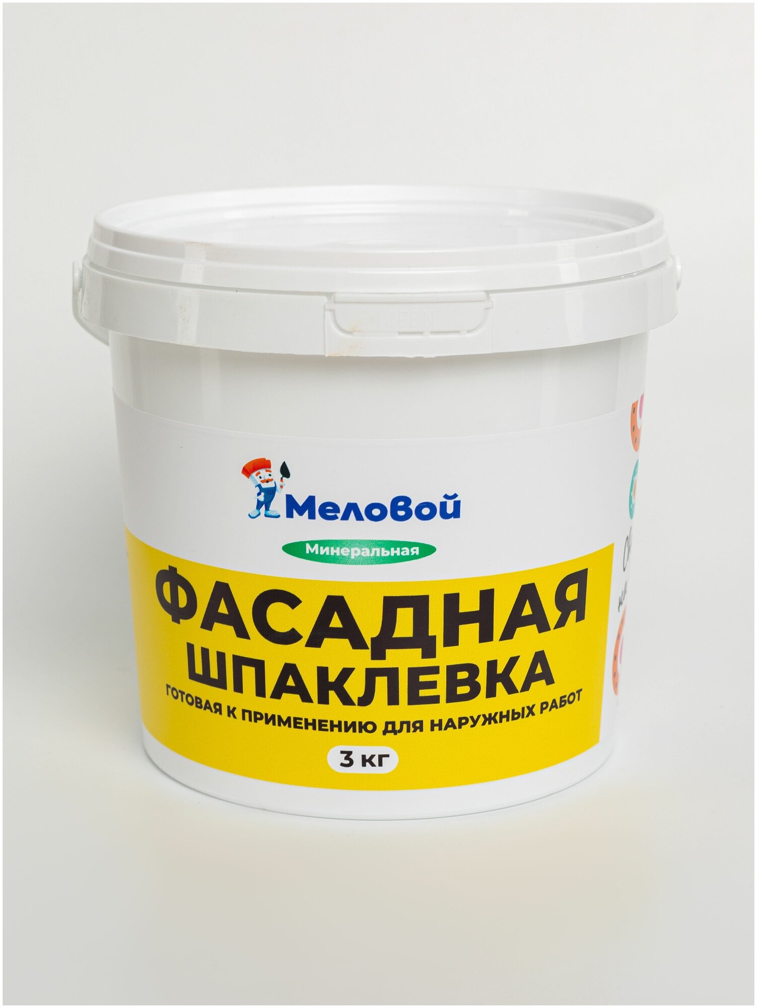 Шпаклевка фасадная 3 кг