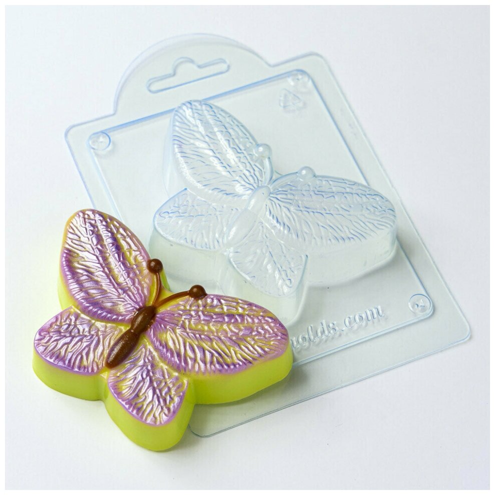 Формочка для шоколада : Бабочка молд из толстого пластика