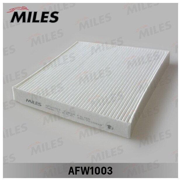 MILES Фильтр салона HYUNDAI CRETA 16-/TUCSON 16-/ Solaris II 17- / KIA RIO 17- (MANN CU23019, FILTRON K1407) AFW1003