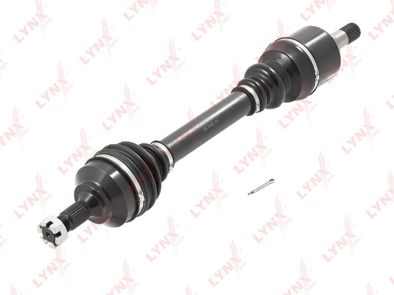 Привод в сборе L LYNXauto CD-6153. Для: Citroen, Ситроен, Berlingo(Берлинго)(B9) 1.2-1.6D 08> / C4 I-II 1.4-1.6 04>, Peugeot, Пежо, 307 1.6-2.0 00-07