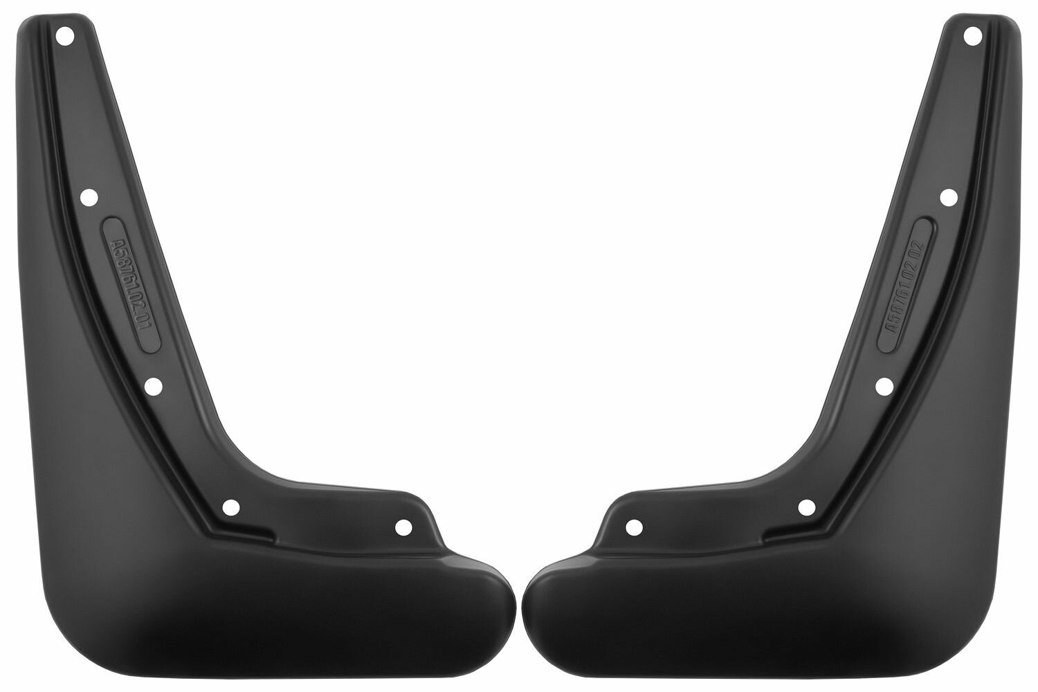 Брызговики задние подходят для CHANGAN CS35PLUS I 2018 - 2 шт.(standard) / Чанган СиЭс 35 плюс