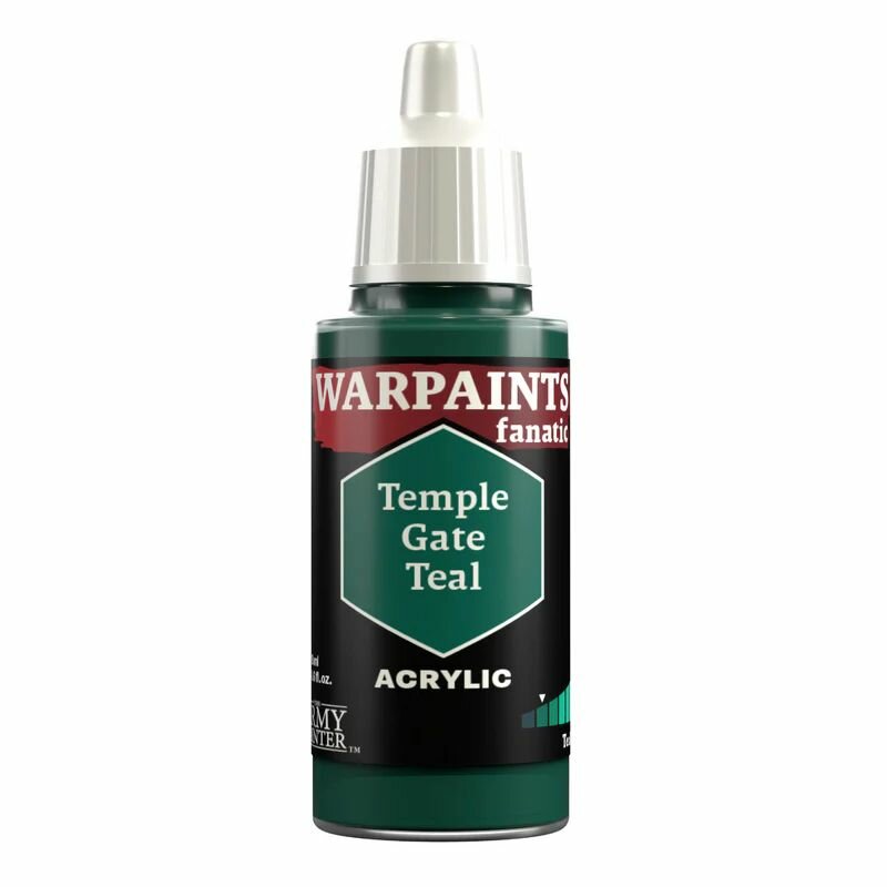 Акриловая краска Army Painter Warpaints Fanatic: Temple Gate Teal