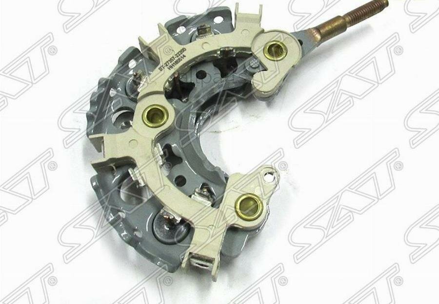 SAT ST-27357-22200 Диодный мост генератора TOYOTA COROLLA AXIO/FIELDER 06-08 1NZFE/LAND CRUISER 100 98-07 2UZFE 6диодов