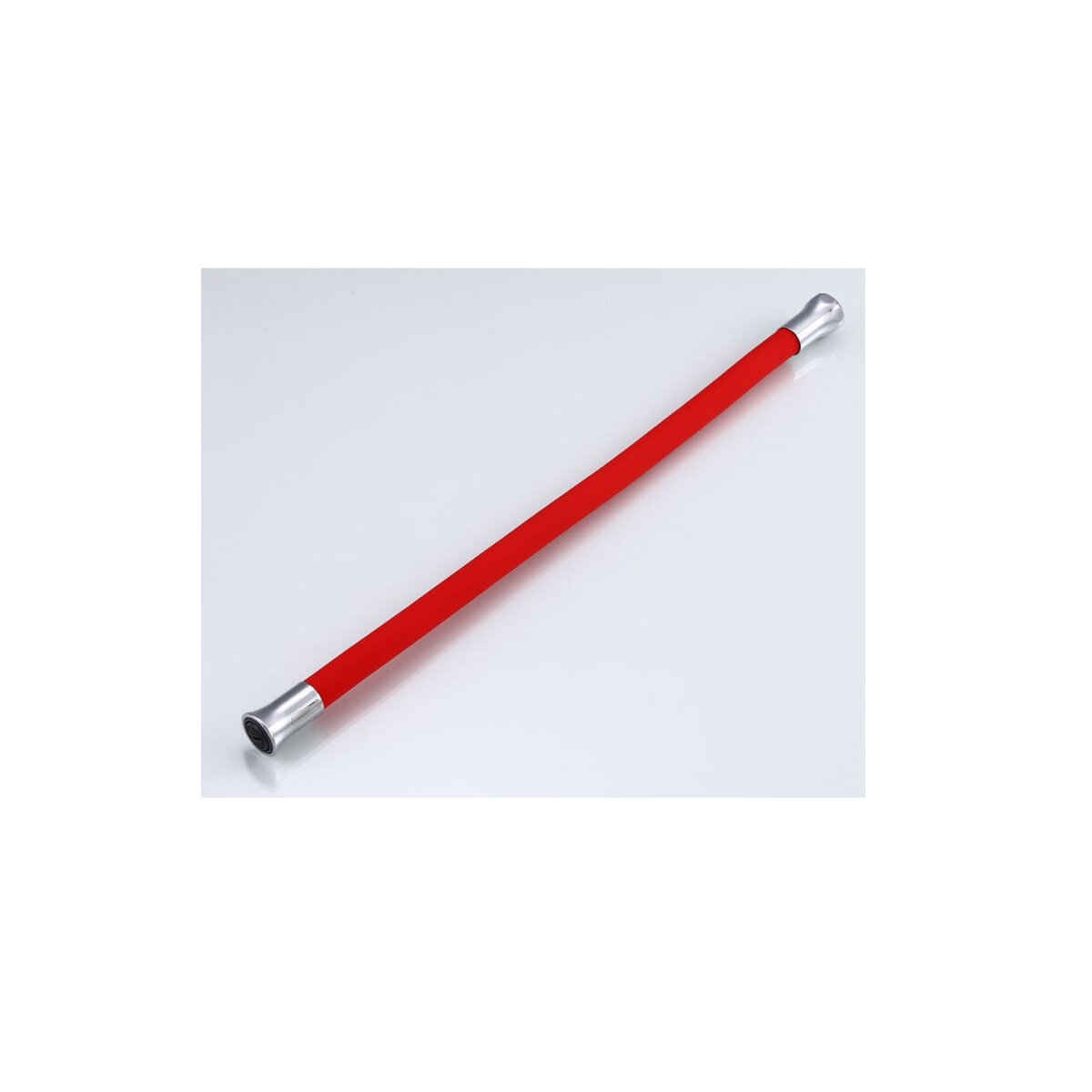 Излив Hansen для кухни гибкий с поворотным изливом красный хром 1/2 дюйма 20 см