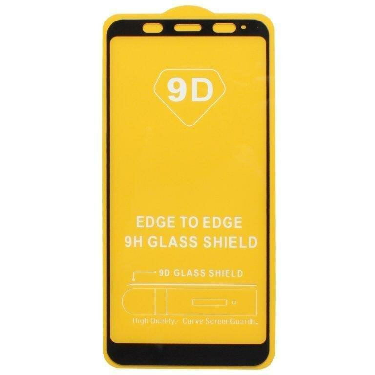 Защитное стекло на Xiaomi Redmi Note 5 Pro/Note 5, 9D, черный, X-CASE