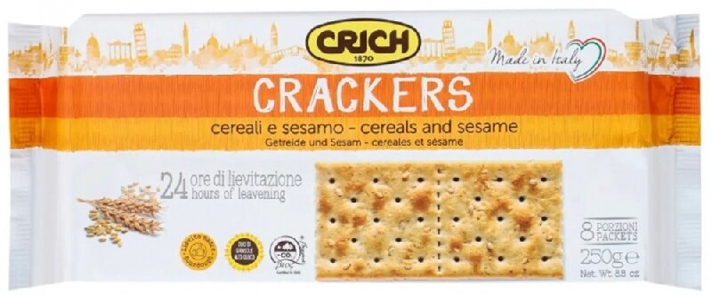 Крекер CRICH 6304 со злаками и кунжутом 250г