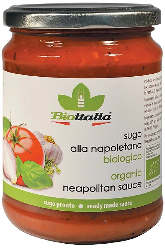 Соус BIOITALIA томатный неополитанский /стекло/ 350г