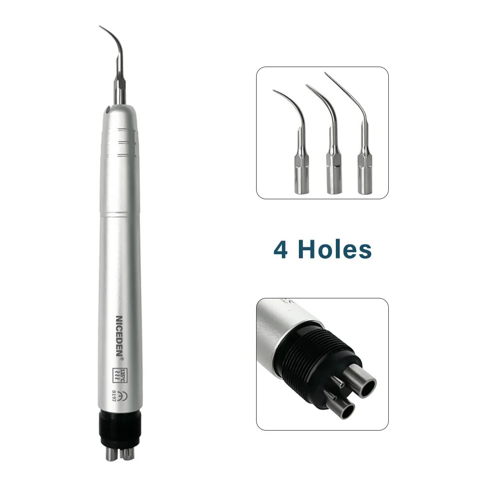 Ультразвуковой стоматологический скалер Niceden 2/4 отверстия 4 Holes