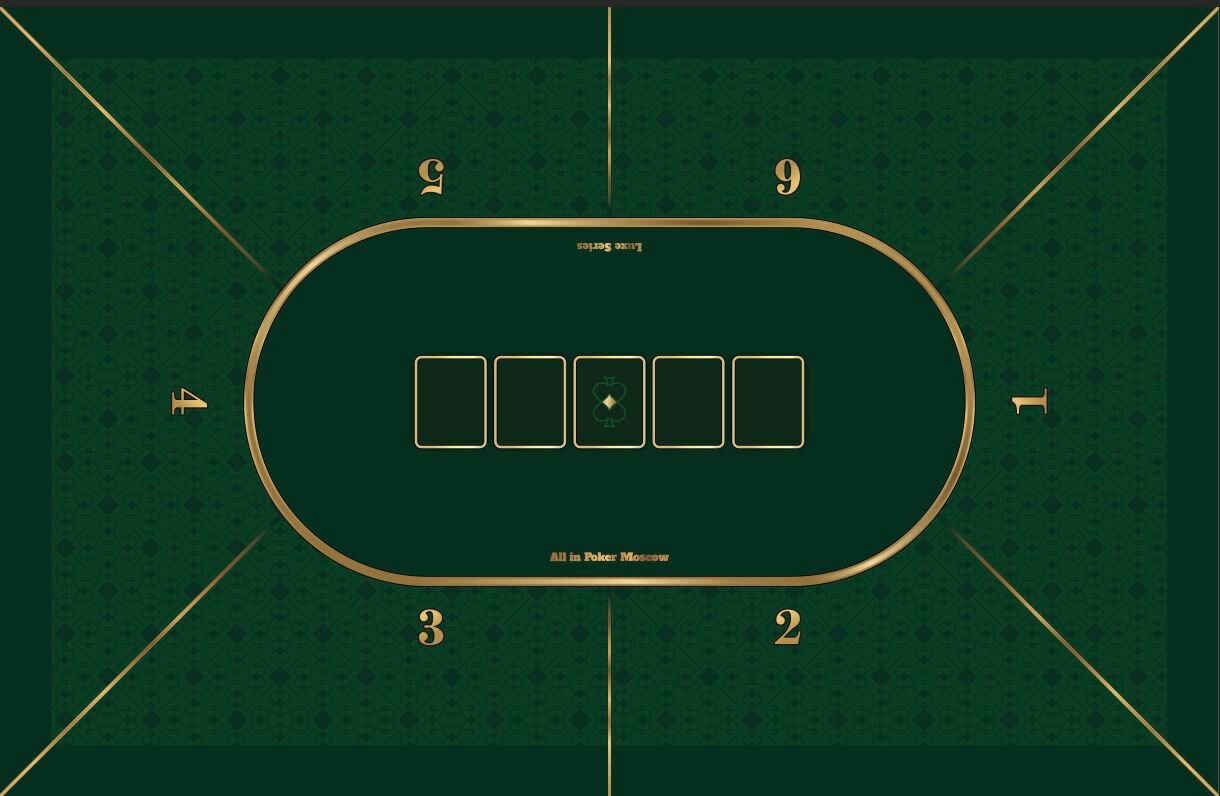 Сукно для покера прямоугольное 140х90 см - LUXE