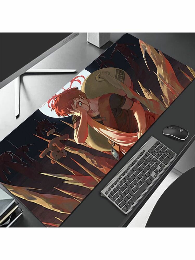 Новый коврик для мыши в стиле аниме Наруто, негабаритный, 900x400 см, Учиха Саске, Учиха Итачи, NARUTO