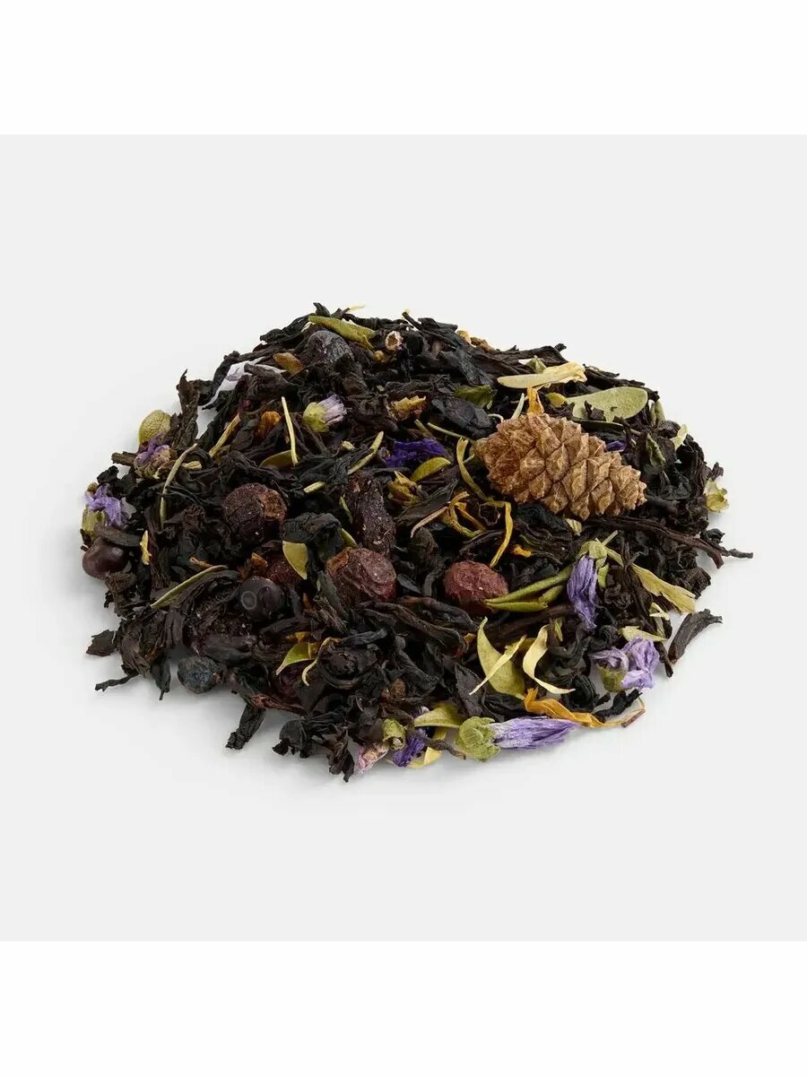 Энергия Сибири — насыщенный черный чай с травами