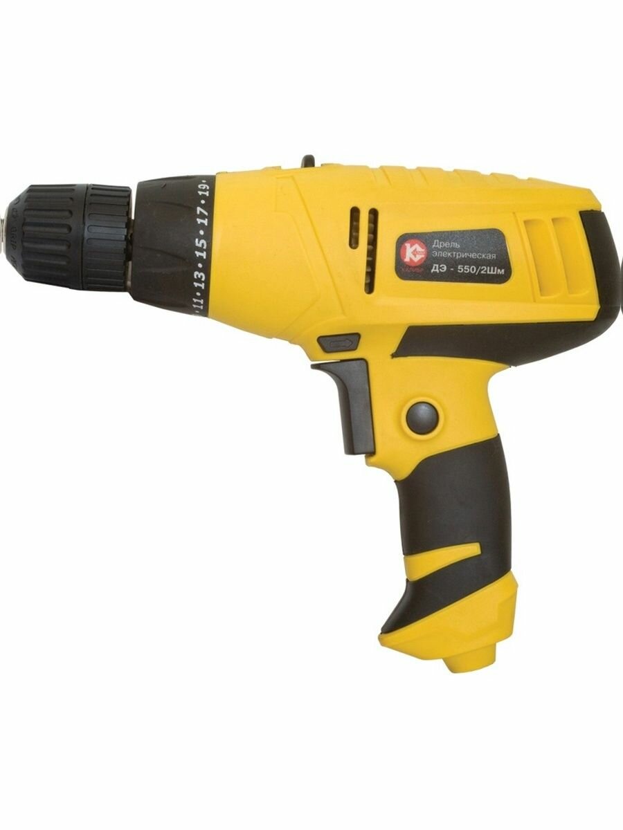 Дрель-шуруповёрт электрическая Калибр Мастер ДЭ-550/2ШМ