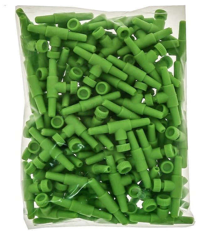 Кран воздушный Naribo пластиковый прямой 100шт