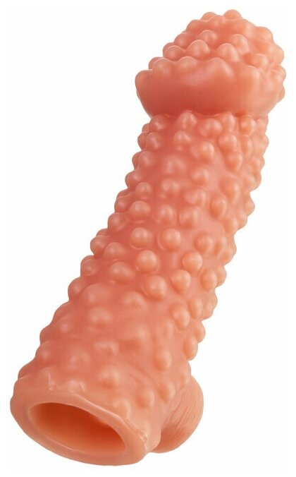 Насадка Kokos с с бугорками и отверстием для мошонки RES.004, Medium Kokos Насадка Kokos с с бугорками и отверстием для мошонки RES.004, Medium