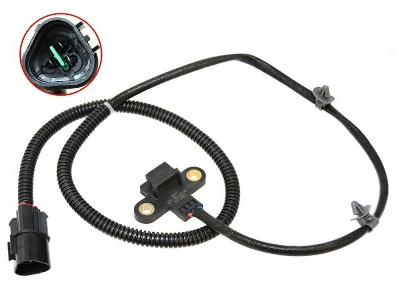 Датчик положения коленвала для Hyundai Sonata 98-04, Kia Optima 00-05 / арт. ST1930016 / бренд SAT / OEM 39310-38060