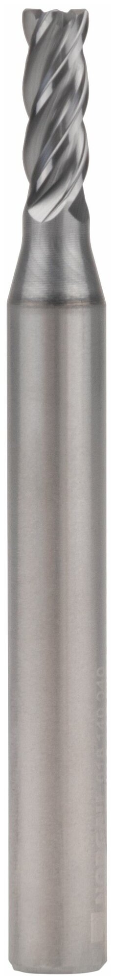 Фреза по металлу концевая NORGAU Industrial высокопроизводительная, для обработки сталей и чугунов с пределом прочности до 1400 H/мм, VHM, 4х11х0,18х57х6 мм, Z4