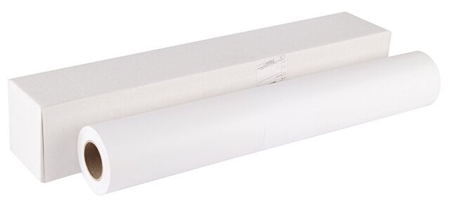 Бумага широкоформатная OfficeSpace, 610мм*30.5м, 120 г/м², вт. 50.8 мм, для плоттеров