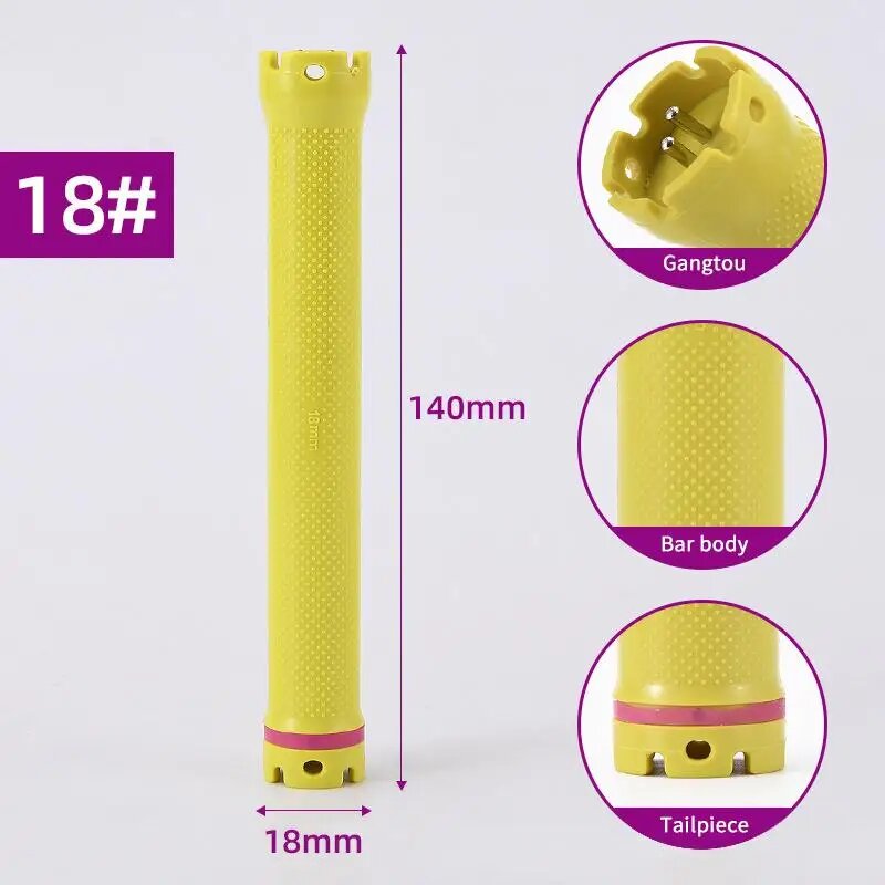 KuZHEN Цифровые бигуди 140 мм 18 size